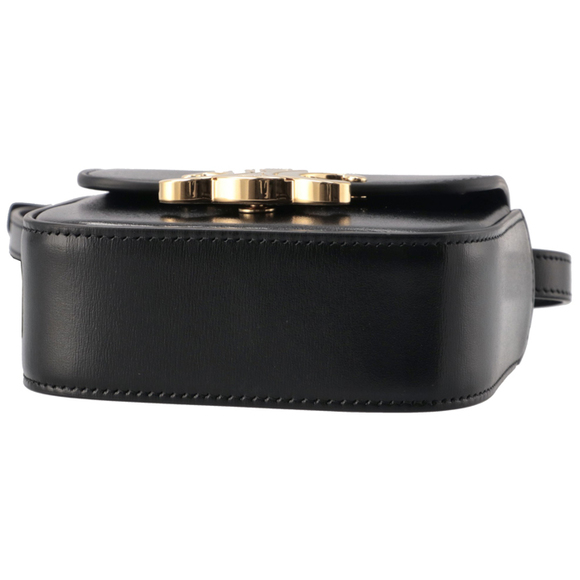 Celine | Bags | Celine Mini Triomphe Shoulder Bag Black | Poshmark
